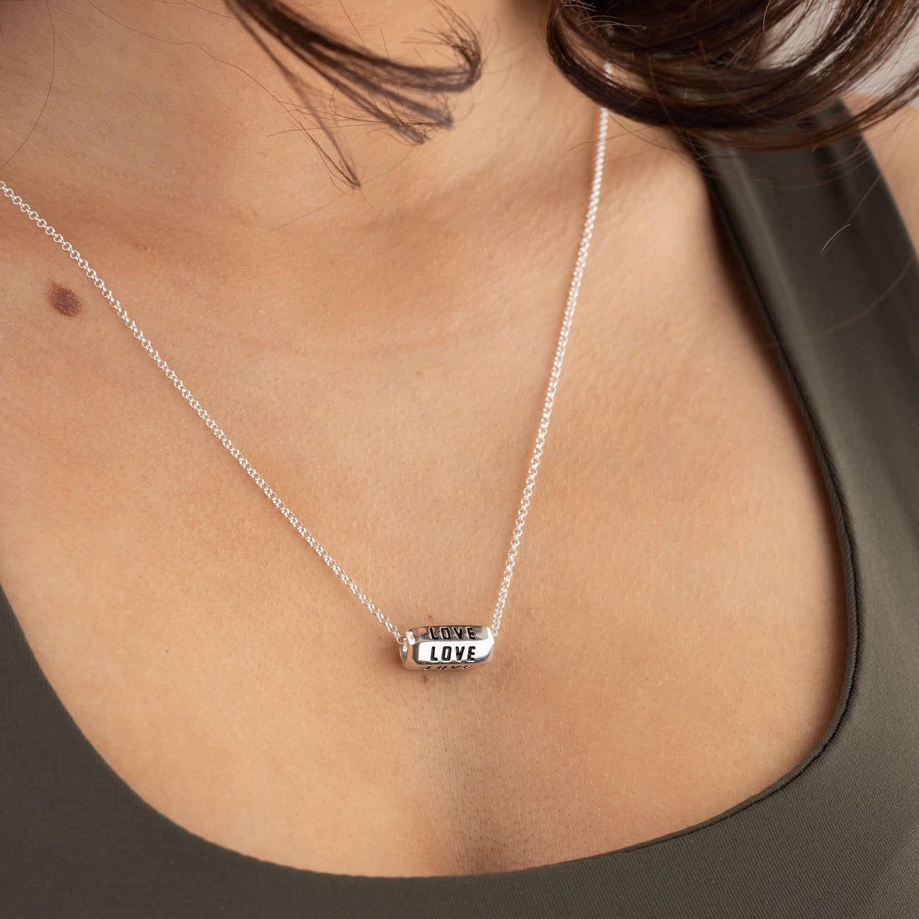 Love is All Around Necklace (Black) | Gold and Silver – Scream Pretty ...