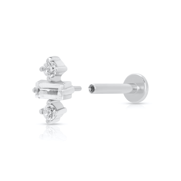 Flat Back Earrings | Gold and Silver – Scream Pretty Australia